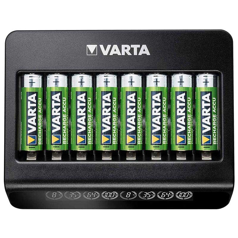 Varta LCD Multi Charger+ Batterij Oplader 57681 - 8x AAA/AA