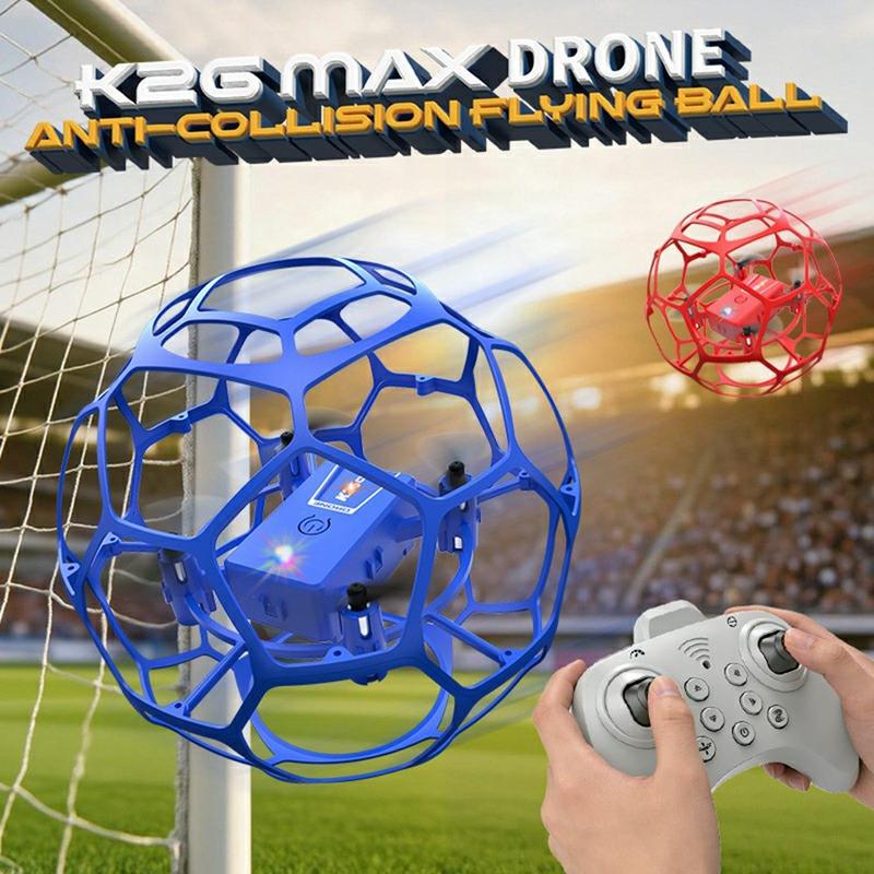 XKJ K26 Voetbaldrone / Vliegende bal Quadcopter - Blauw